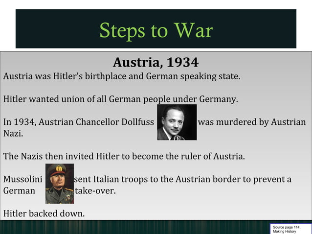 Germany and outbreak of ww2 1 | PPT