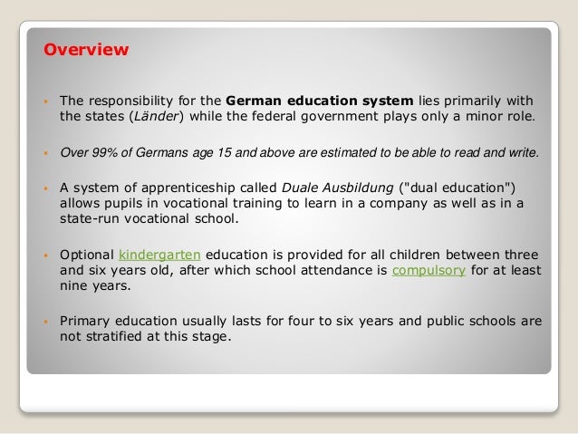 Germany education system