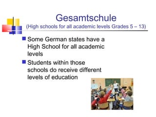 Germany education system | PPT | Daycare and Pre-School | Parenting