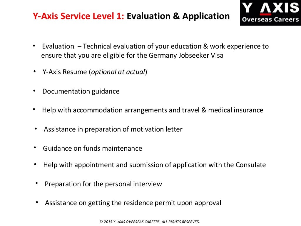 Germany jobseeker visa policy presentation by Y-Axis | PPT
