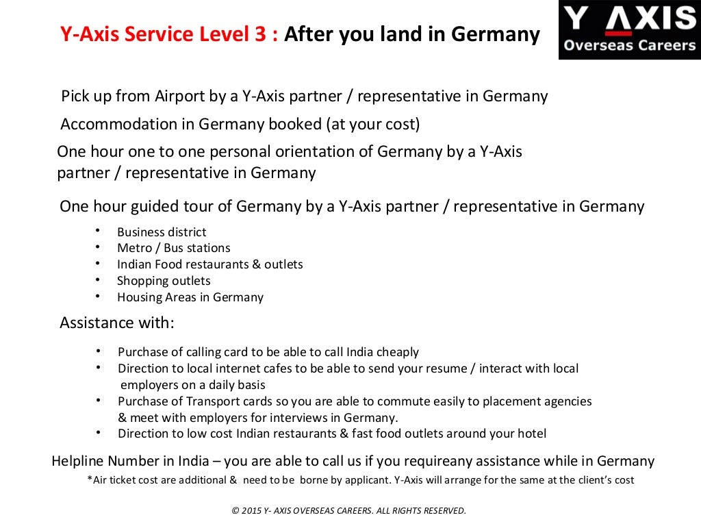 Germany jobseeker visa policy presentation by Y-Axis | PPT