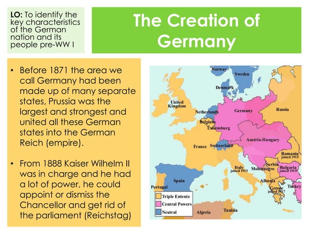Germany pre 1918 & the end of WW1 | PPT