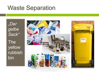 Germany : Recycling | PPTX