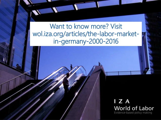 Germany S Labor Market 2000 2016 Ppt
