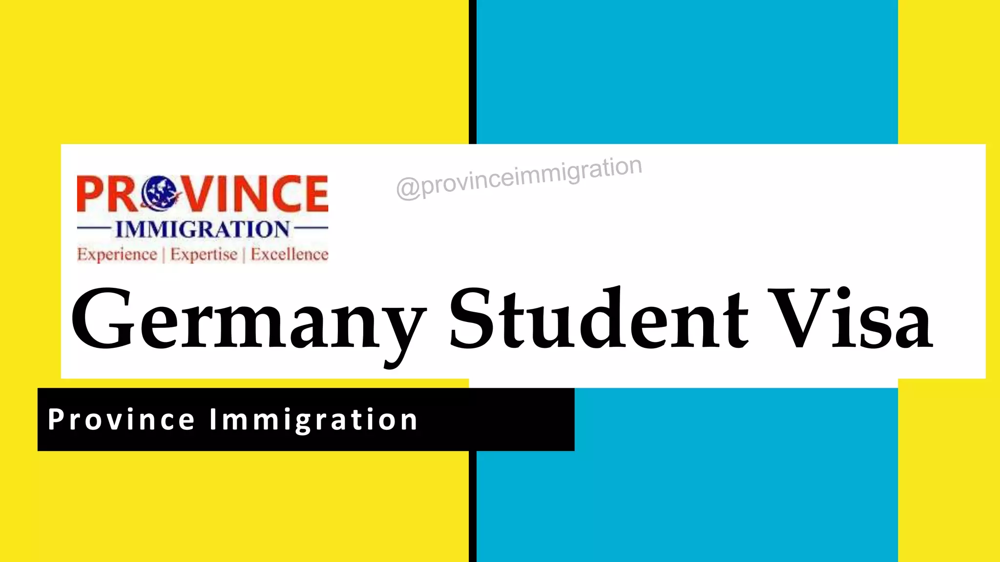 Germany Student Visa | PPTX