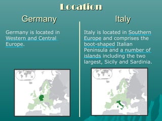 SS6G10(b) Germany vs Italy | PPT