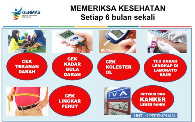 gerakan masyarakat hidup sehat,sehat dimulai dari kitappt | PPT