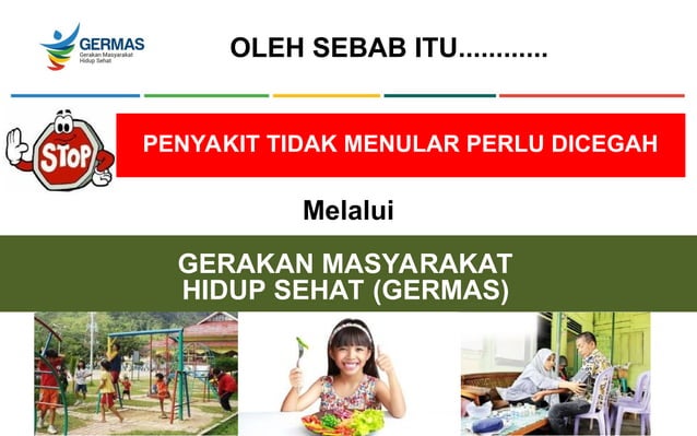 gerakan masyarakat hidup sehat,sehat dimulai dari kitappt | PPT