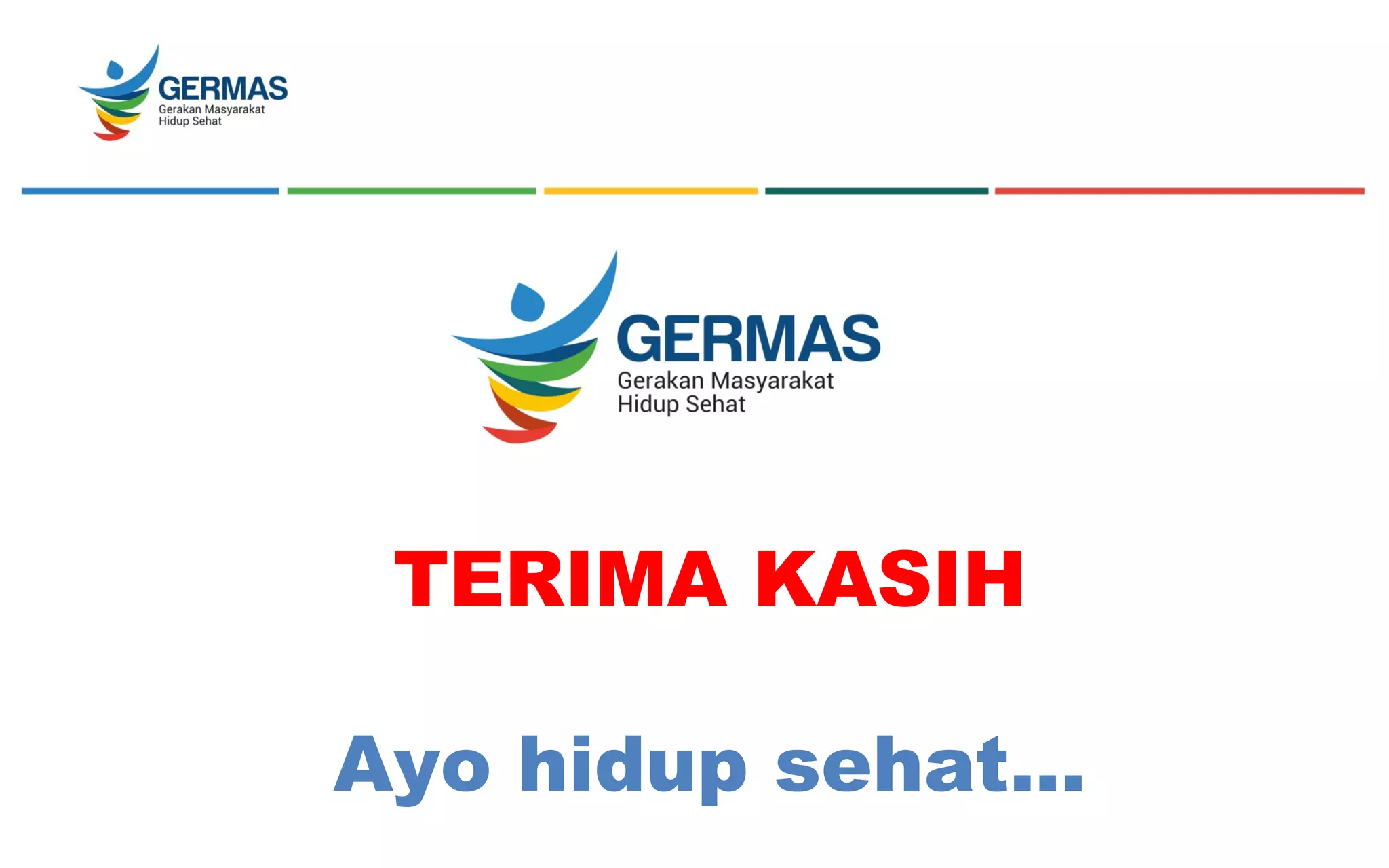 Gerakan Masyarakat Sehat (GERMAS) | PPT