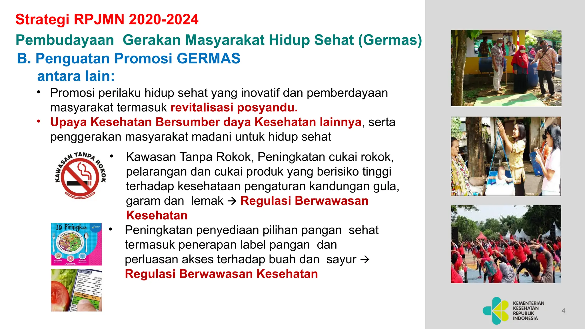 GERMAS gerakan amsyarakat hidup sehat dalam masyarakat dan instansi | PPTX
