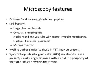 Germ cell tumors of ovary | PPTX