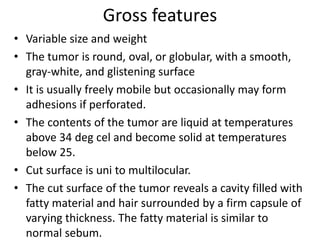 Germ cell tumors of ovary | PPTX