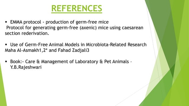 Production method of germ free lab animals | PPTX | Pets