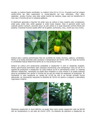 Germinarea semintelor | DOCX