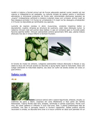 Germinarea semintelor | DOCX