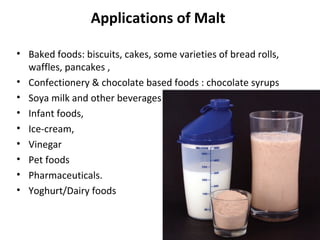 Germinated and malted foods for economic growth | PPT