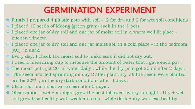 GERMINATION.ppt What is germination andd | PPT