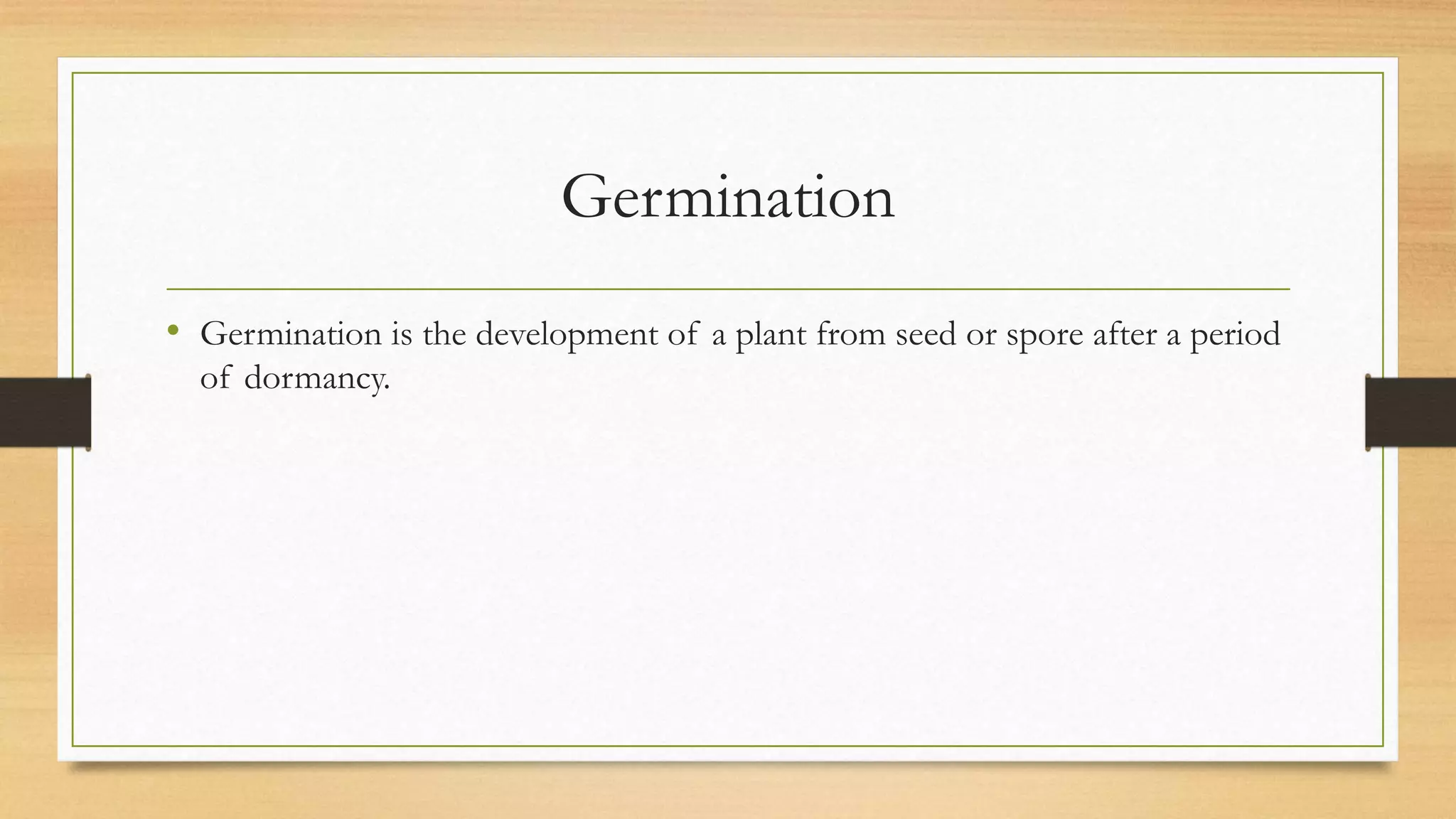 Germination | PPTX