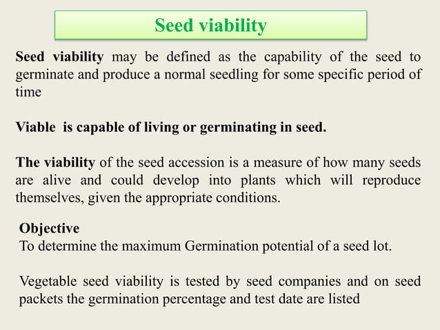 Germination ppt final | PPTX
