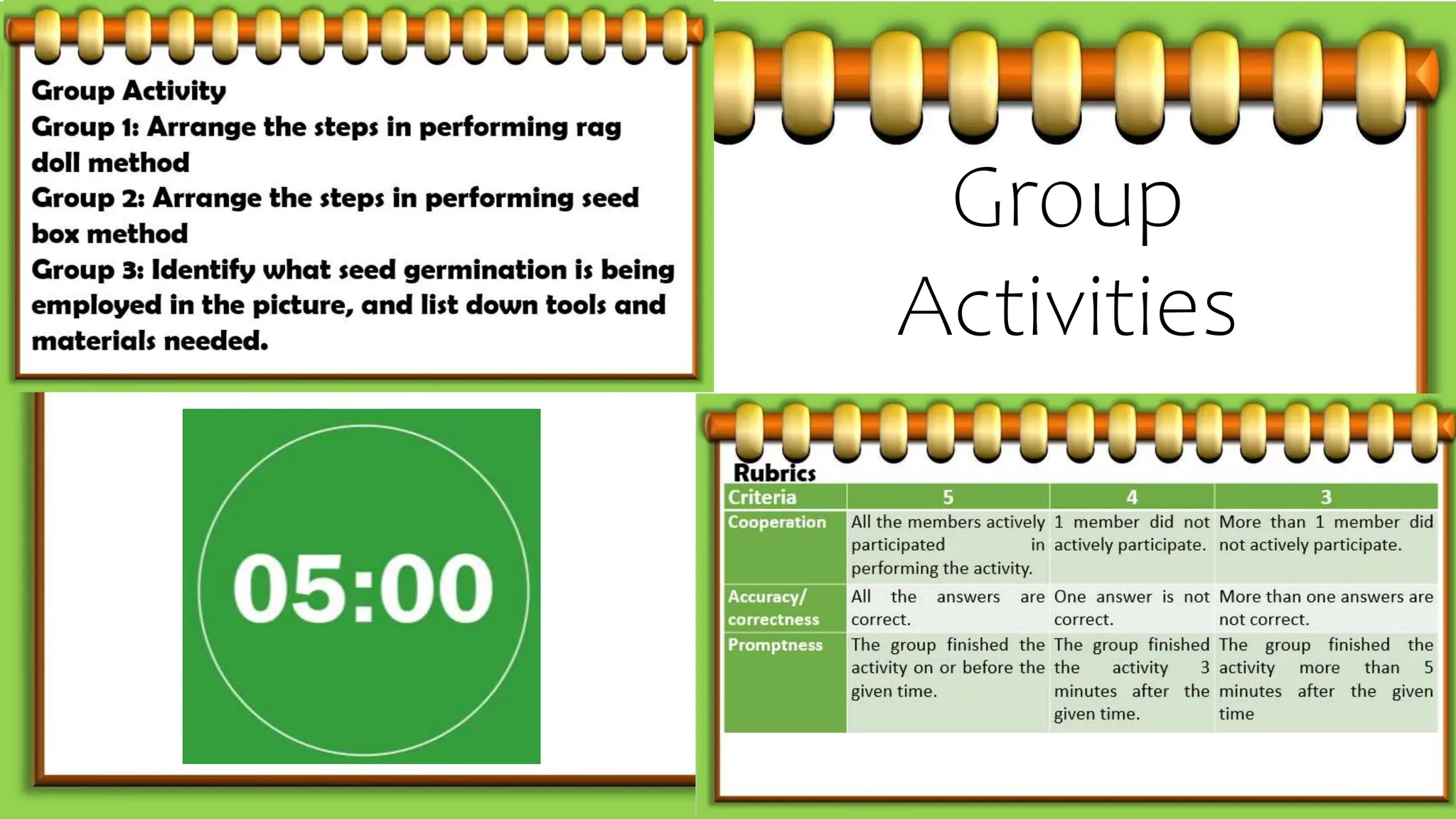 Seed Germination Testing using rag-doll and seed box method | PPTX