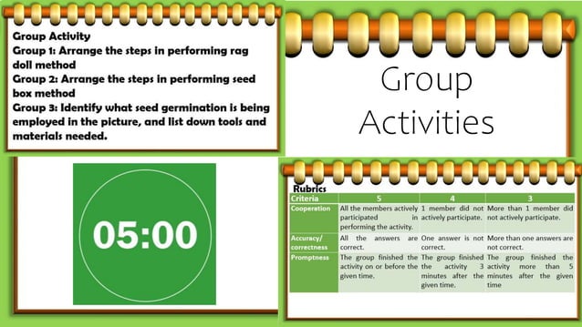 Seed Germination Testing using rag-doll and seed box method | PPTX ...