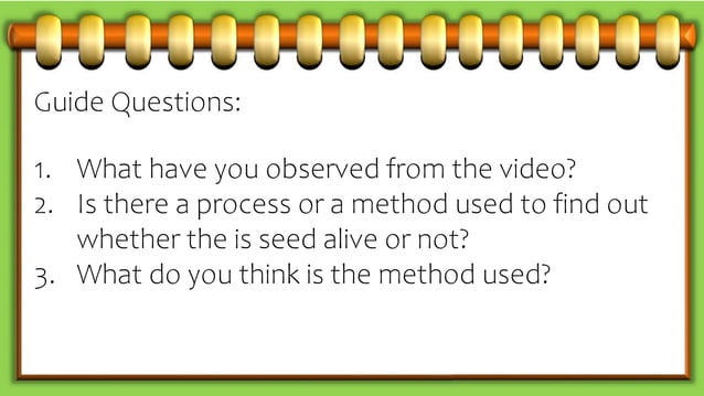Seed Germination Testing using rag-doll and seed box method | PPTX ...