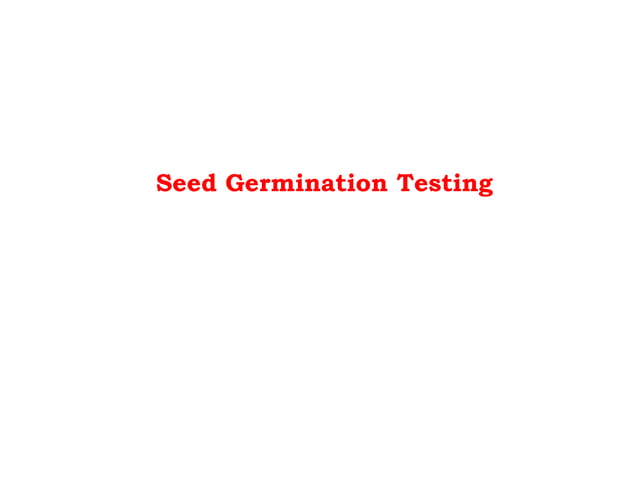 Seed Germination Testing.pdf | Gardening | Home & Garden