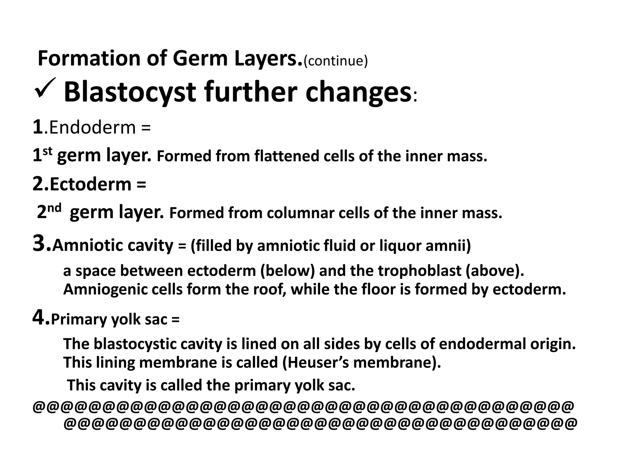 Germ Layers Ppdf | PDF