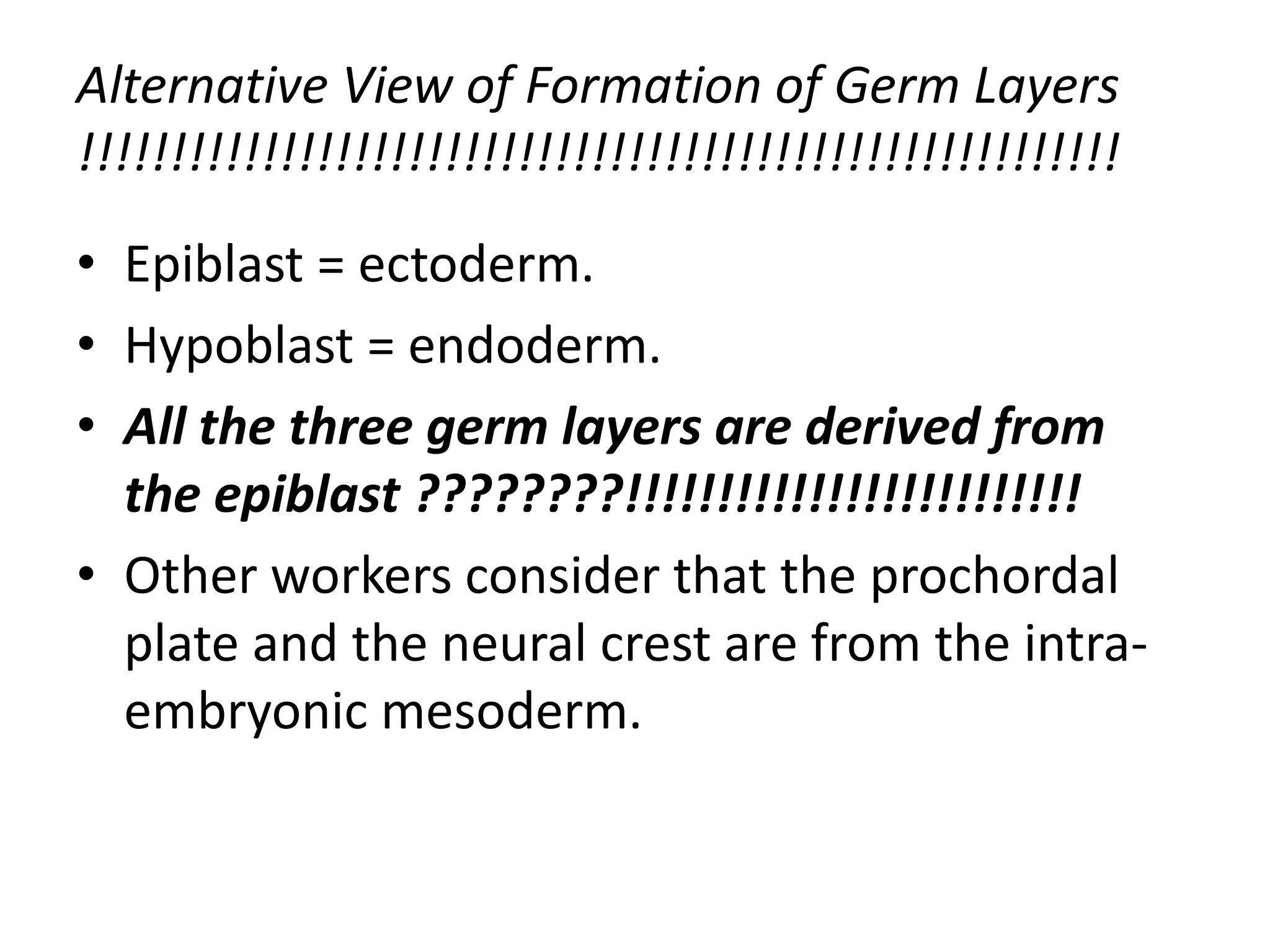 Germ Layers Ppdf | PDF