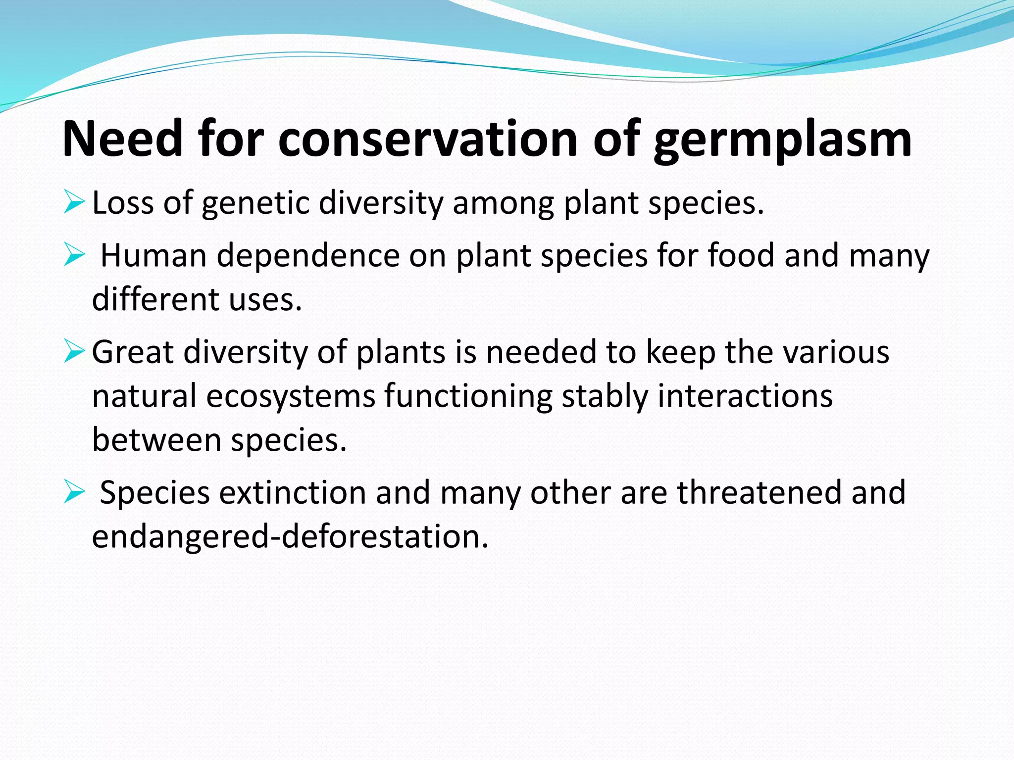 Germplasm and core groups | PPTX