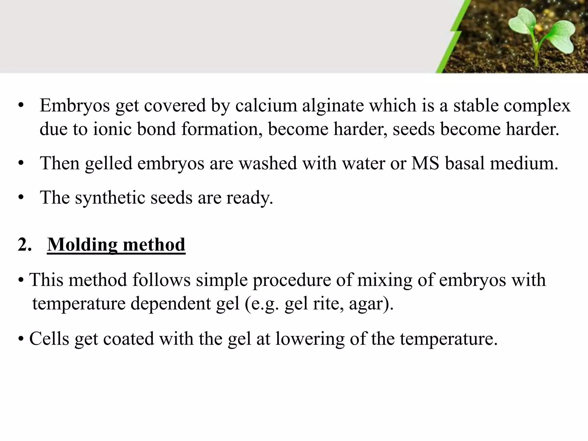 Germplasm and cryopreservation | PPTX