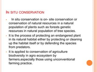 Germplasm and its conservation | PPTX