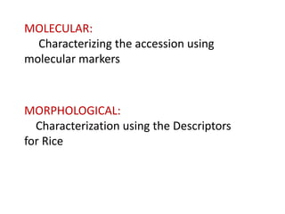 Germplasm characterization.ppt