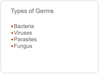 Germs: How to Avoid Spreading Them! | PPT