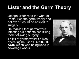 Germ Theory And Surgery | PPT