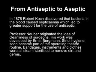 Germ Theory And Surgery | PPT
