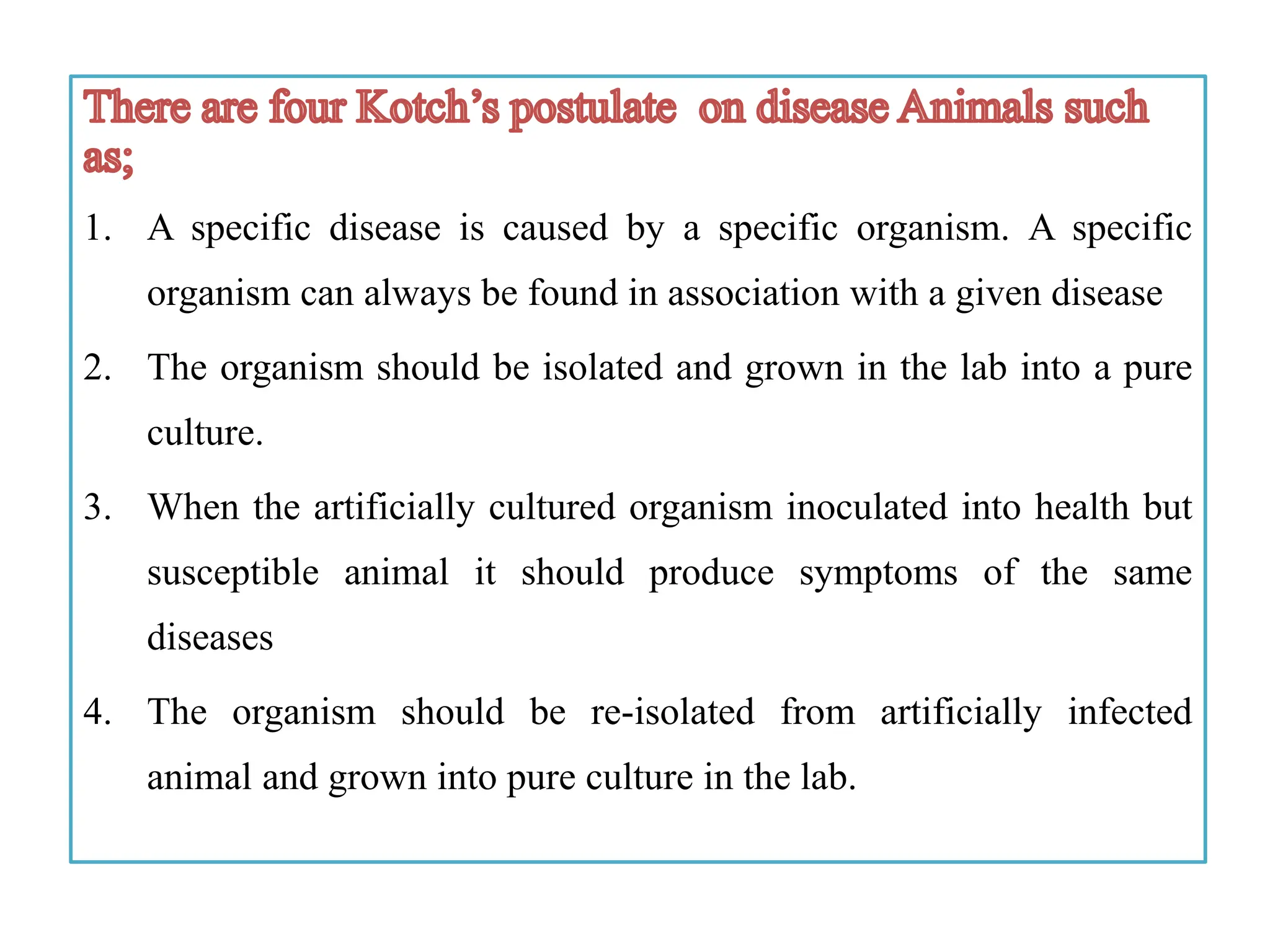 germ theory of disease koch's postulate .pptx