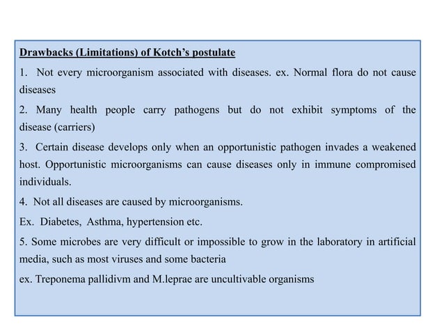germ theory of disease koch's postulate .pptx