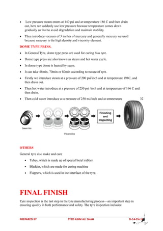 GENERAL TYRE INTERNSHIP REPORT | PDF