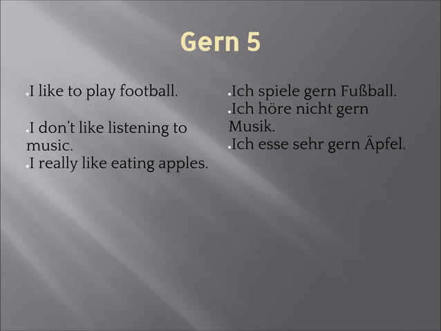 Gern und lieber.ppt | Food & Drink