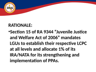 BARANGAY COUNCIL FOR THE PROTECTION OF CHILDRENppas mc 2012-120.pptx
