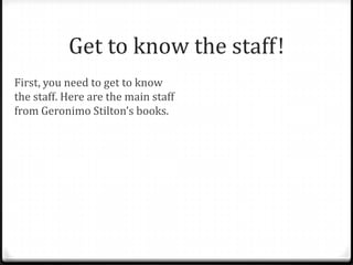 Geronimo stilton | PPTX