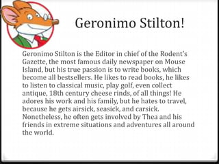 Geronimo stilton | PPTX