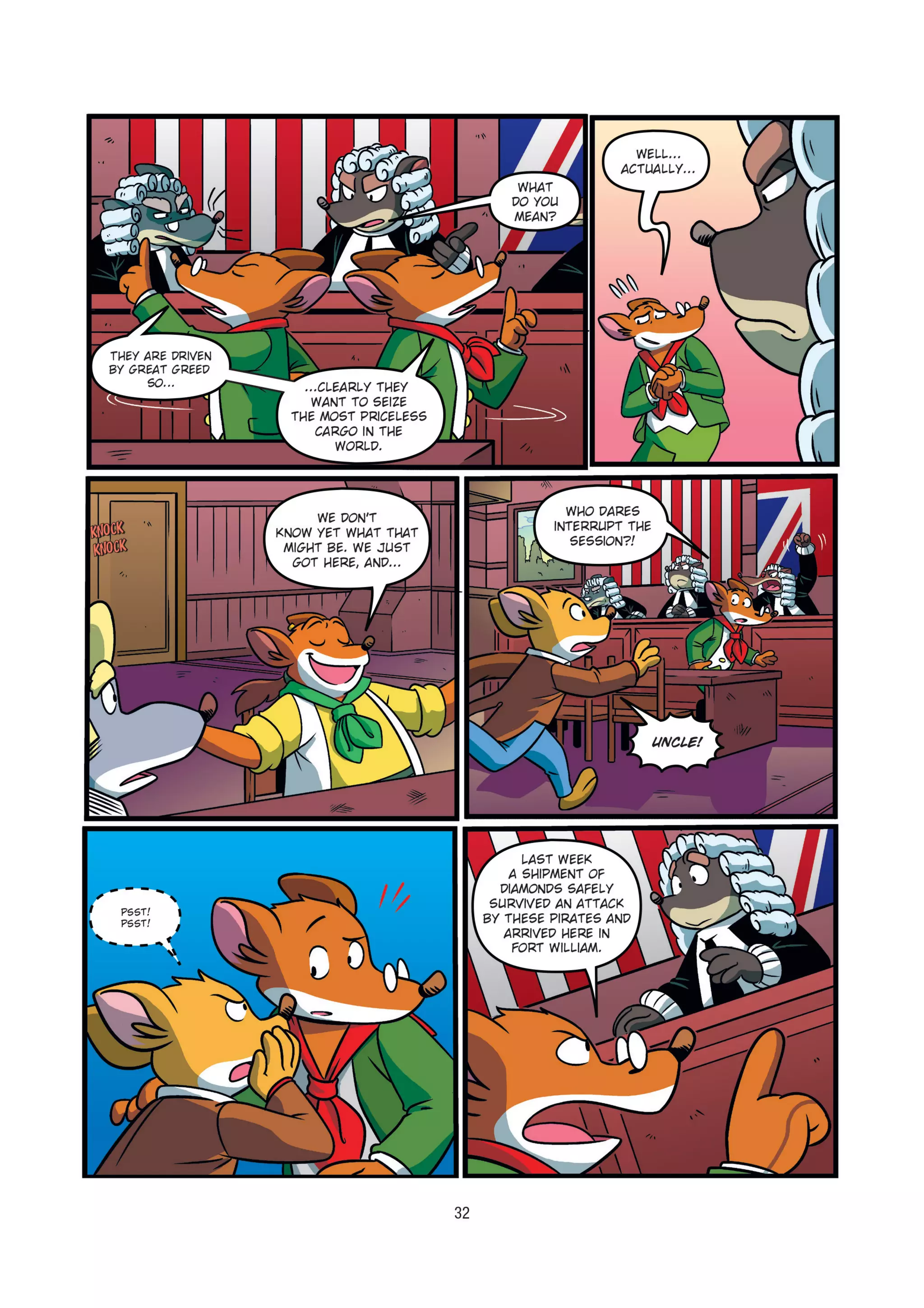 Geronimo stilton the mystery of the pirate ship | PDF