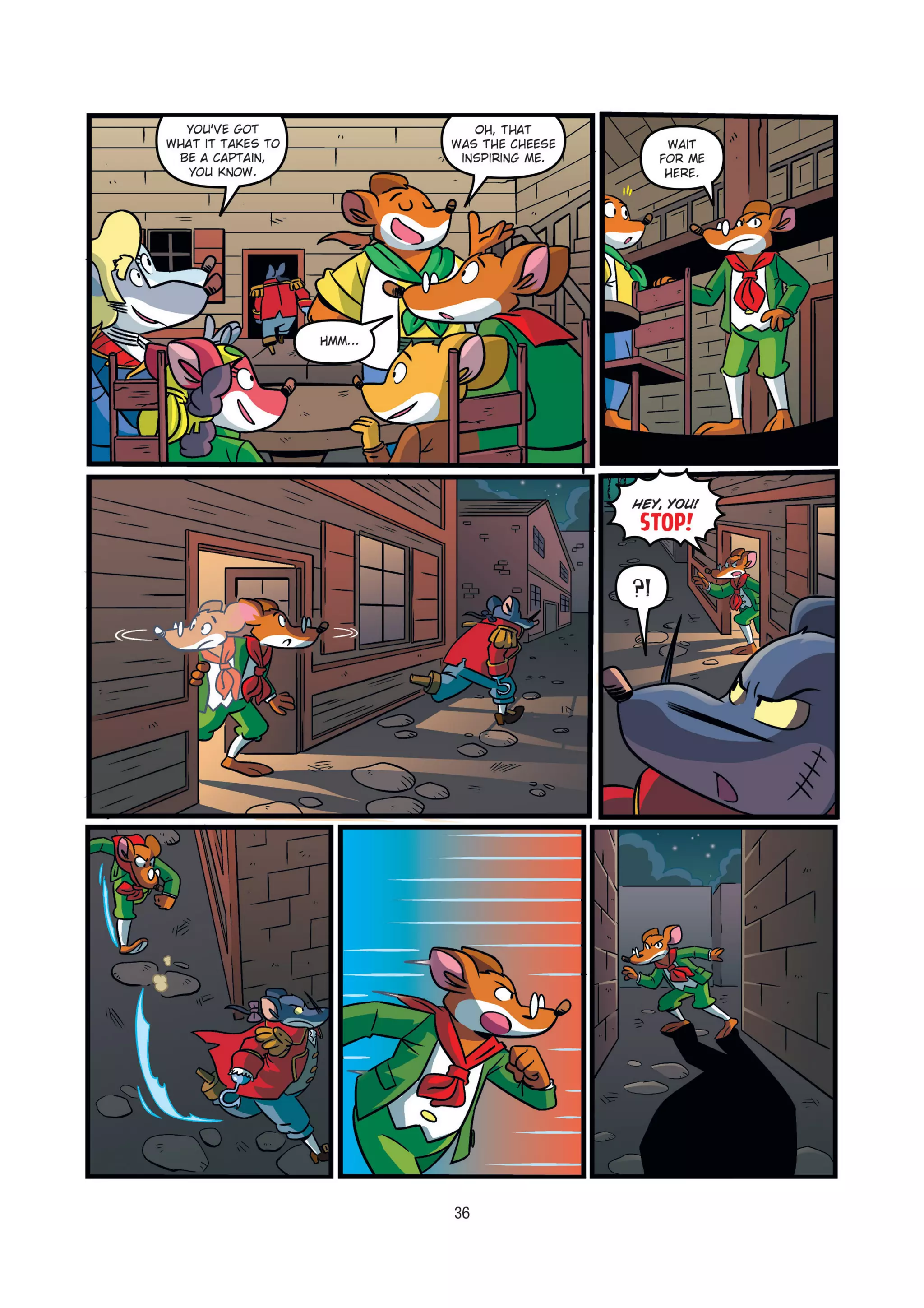 Geronimo stilton the mystery of the pirate ship | PDF