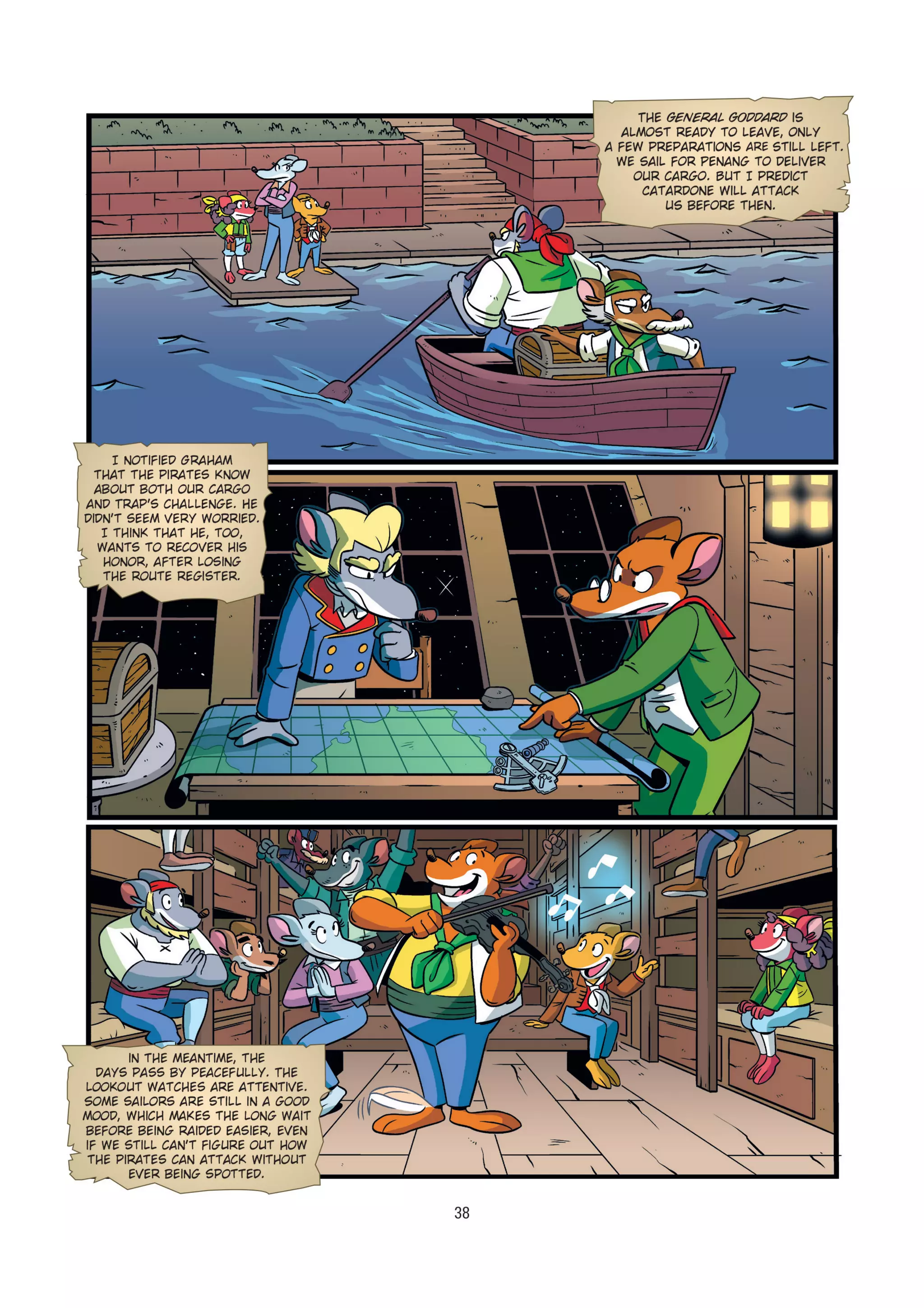 Geronimo stilton the mystery of the pirate ship | PDF