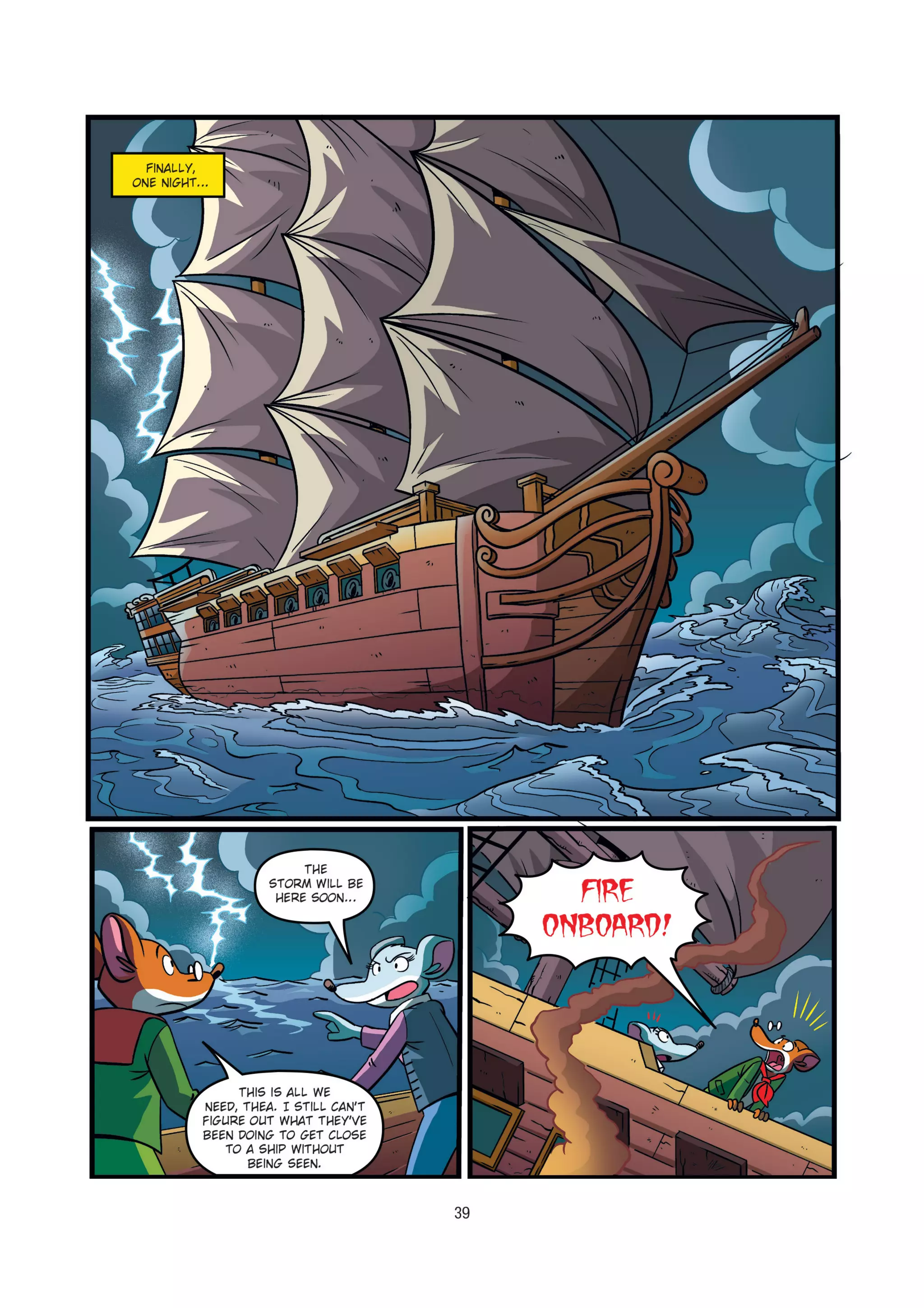 Geronimo stilton the mystery of the pirate ship | PDF