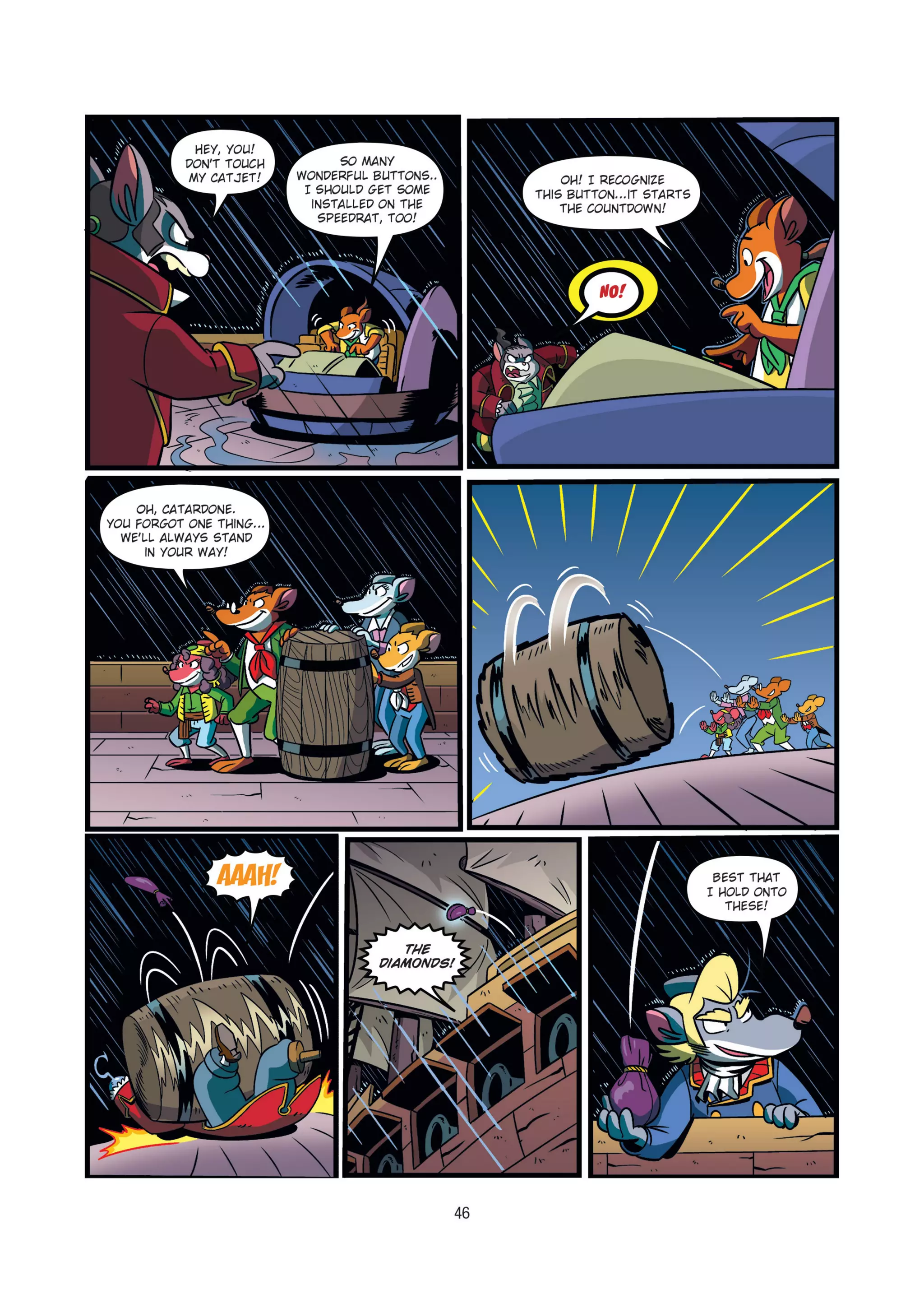 Geronimo stilton the mystery of the pirate ship | PDF