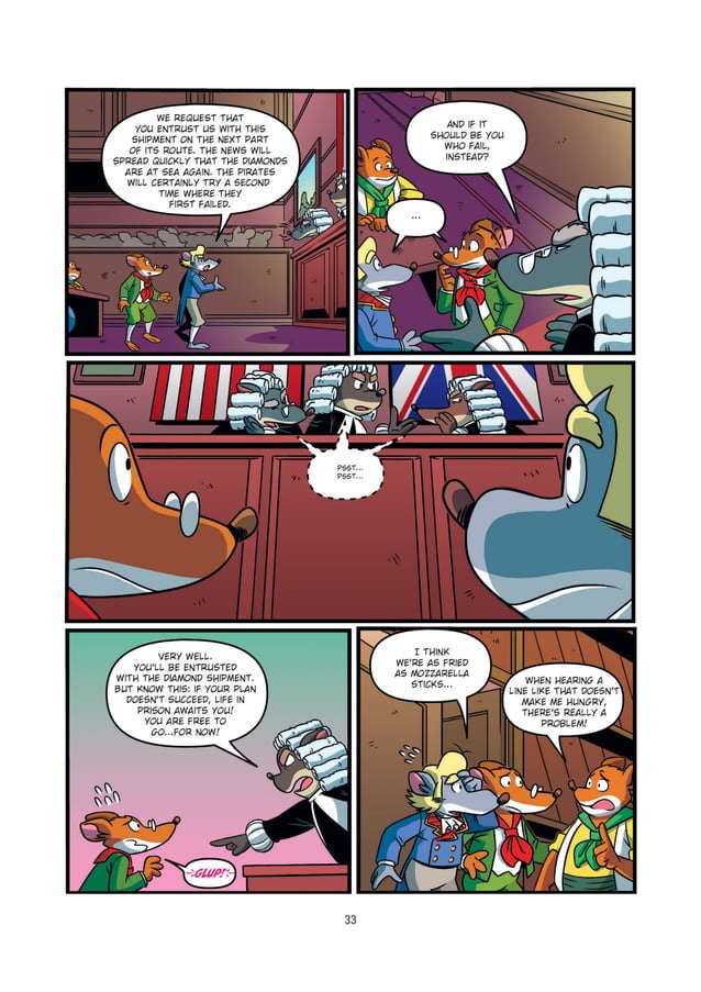 Geronimo stilton the mystery of the pirate ship | PDF