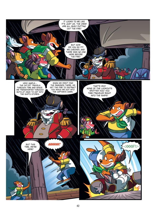 Geronimo stilton the mystery of the pirate ship | PDF